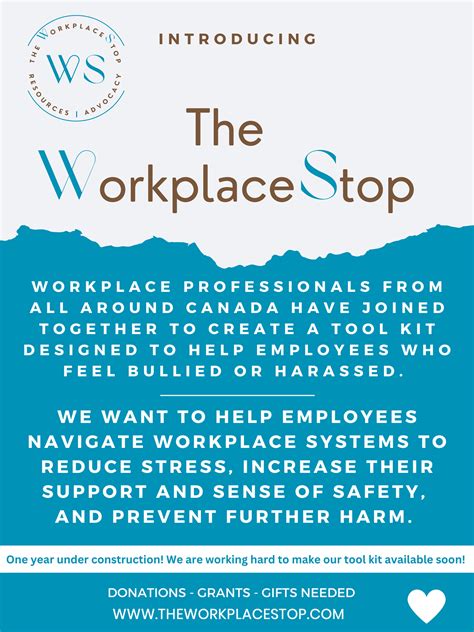 The Workplacestop The Canadian Institute Of Workplace Harassment And