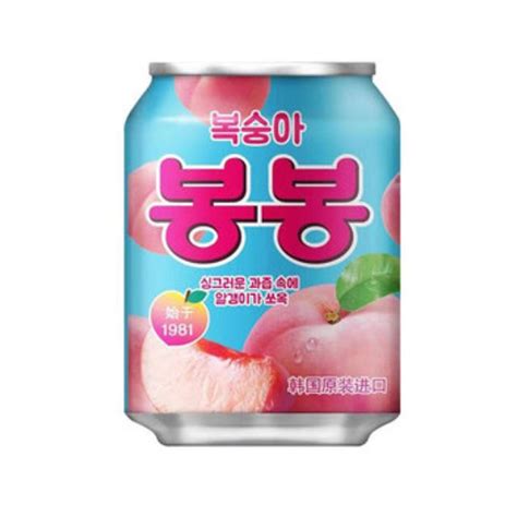 Haitai Peach Bong Bong Kmonstar Mini Mart