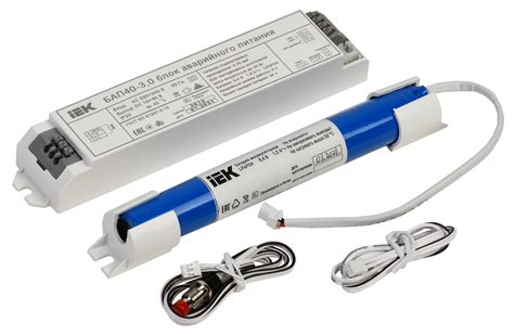 Блок аварийного питания БАП40-3,0 для LED IEK (LLVPOD-EPK-40-3H ...