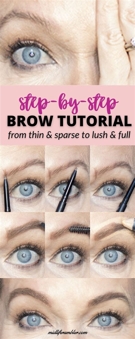 Eyebrow Tutorial How To Fill In Thin Brows In A Flash Artofit
