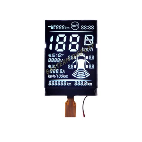 Cog Segment Display Va Lcd Custom Lcd Cog Lcd Module Low Power Lcd