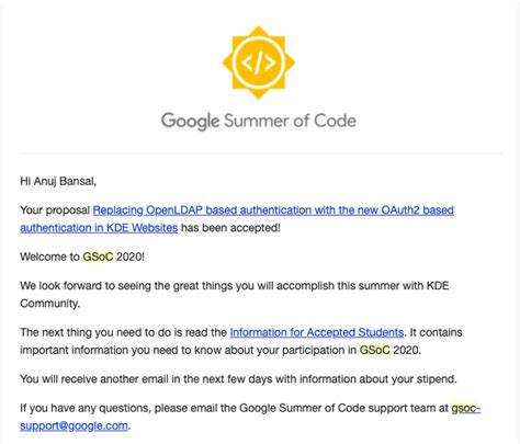 Gsoc With Kde