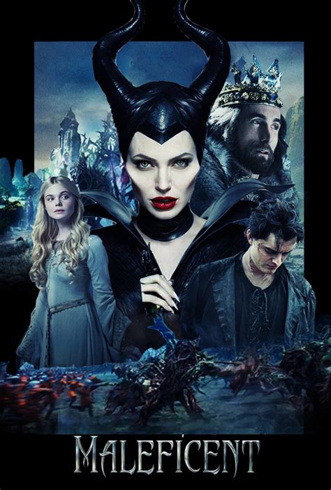 Maleficent Fanart Poster By Punmagneto On Deviantart