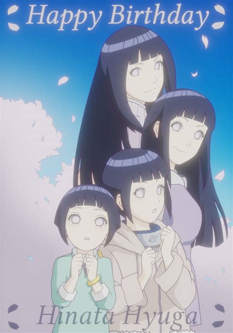 Happy Birthday Hinata Hyuga Glare By Marthanwoods On Deviantart