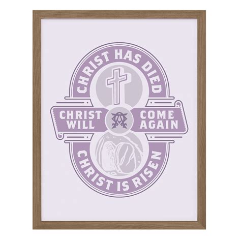 Resurrection Poster Print Missional Wear