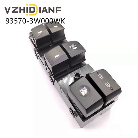 Power Window Switch Assembly Front 93570 3w000wk 93570 3w600wk For Kia
