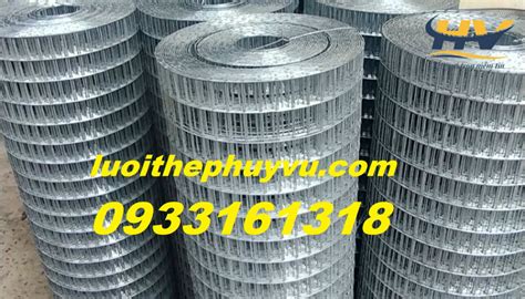 Lưới thép hàn mạ kẽm lưới thép ô vuông mạ kẽm ly ly ly tại Bình Dương