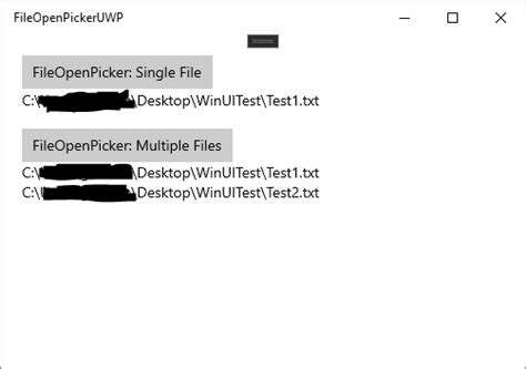 Fileopenpicker Pickmultiplefilesasync Break In Winui3 Desktop · Issue