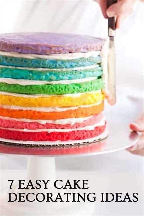 Cake Decorating Ideas That Are Actually Easy Thoughtfully Simple
