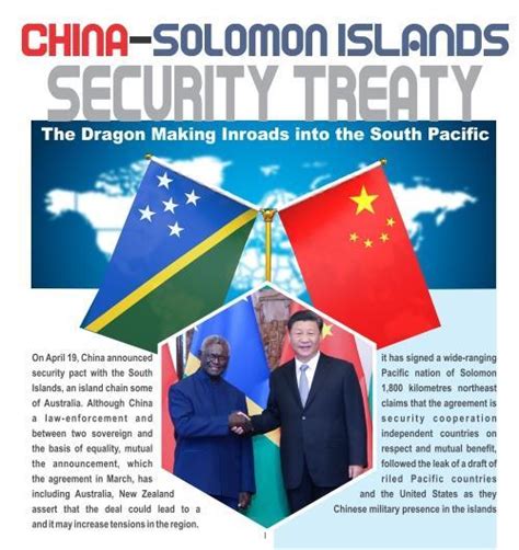 China Signs Security Pact With Solomon Islands Cheap Sale
