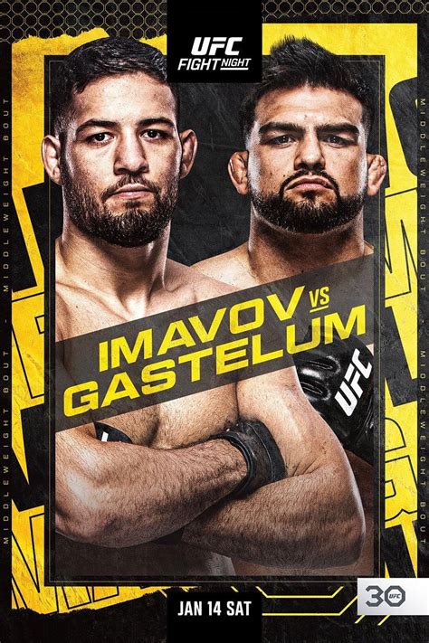 Ufc Fight Night 217 Strickland Vs Imavov 2023 Posters — The Movie