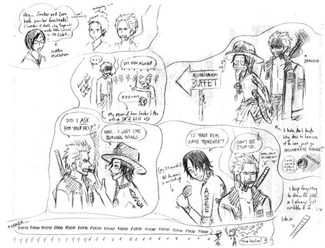 Ace And Smoker Doodles 2 By Duck San On Deviantart