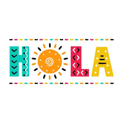 Hola Clip Art