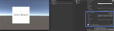 Unity制作ui的高斯模糊效果：插件分享 Uifx Blur Filterunity Ui模糊 Csdn博客