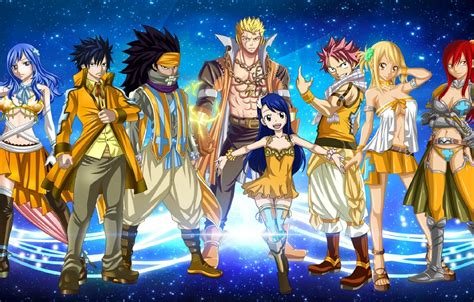 Обои аниме арт персонажи Fairy Tail картинки на рабочий стол раздел прочее скачать