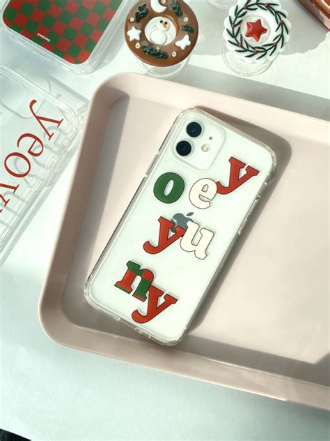 크리스마스 무드 폰케이스 아이디어스