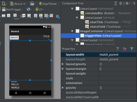 Android Match Parent Not Working As Expected Layout Stack Overflow