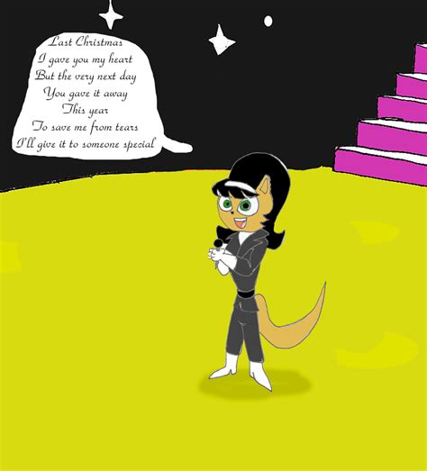 Kitty Katswell Sings Last Christmas By Trey Vore On Deviantart