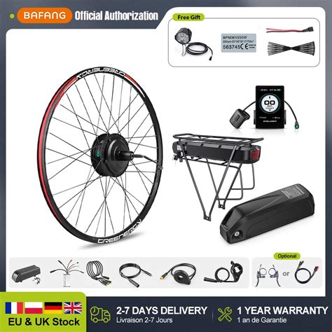 Bafang Kit De Motorisation De V Lo Lectrique Moteur Dans Le Moyeu De La
