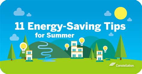 11 Energy Saving Tips For Summer Constellation