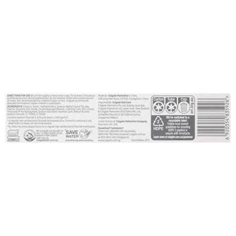 Colgate Total Plaque Release Toothpaste Gentle Fragrant Mint