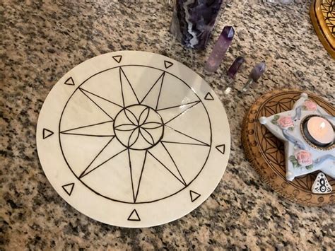 Nonogram Nine Pointed Sun Star Flower Of Life King Rainbow Etsy