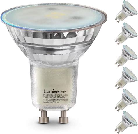 Lumiverse Gu Led Bulbs Non Dimmable K Daylight White W Lm W Equivalent Par