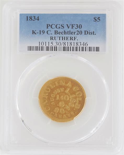 Lot †christopher Bechtler 5 Gold Coin