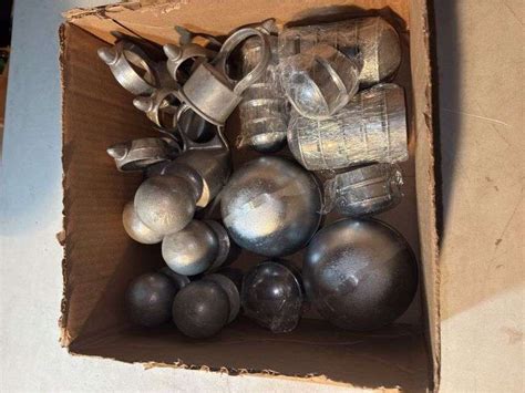 Assorted Galvanized Post Caps Isabell Auction