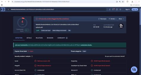 False Positive For Half Life Vphysics Dll Virus And Ransomware Related Questions Kaspersky