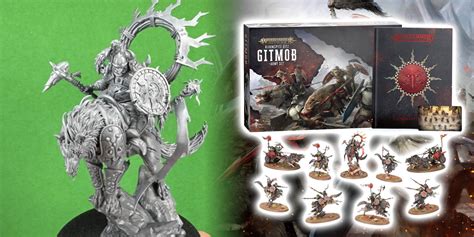 Age Of Sigmar Gitmob Army Set Up Close Bell Of Lost Souls Age Of Sigmar Gitmob Army Set Up Close Bell Of Lost Souls