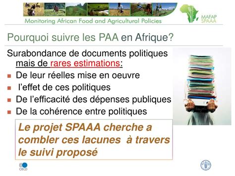 Ppt Suivi Des Politiques Agricoles Et Alimentaires En Afrique Spaaa