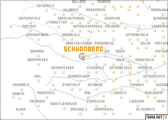 Schwanberg Austria Map