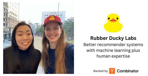 Georgia Hong On Linkedin Launch Yc Rubber Ducky Labs Stop