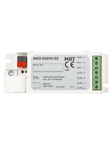 MDT KNX LED Controller 4 Channel For 12 24V LED RGBW