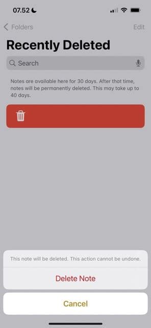 How To Delete Notes In The Notes App AppleToolBox How To Delete Notes In The Notes App AppleToolBox