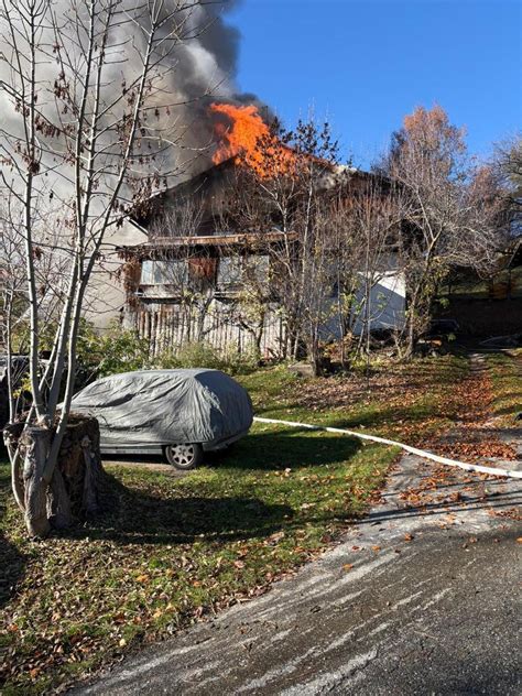 Maso In Fiamme A Spinga In Val Pusteria Danni Ingenti Pusteria