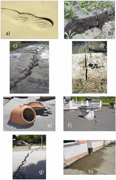 Examples Of Liquefaction Produced By The 2012 Emilia Sequence On The