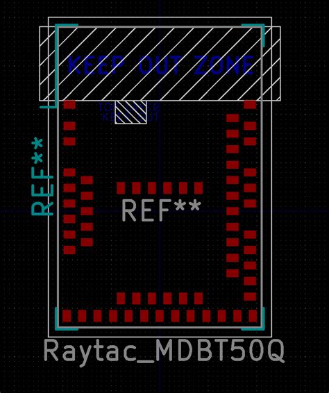 Add Raytac MDBT50Q Module By Soburi Pull Request 2390 KiCad Kicad