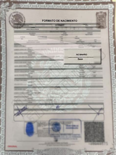 Expide Registro Civil De Puebla Primera Acta De Nacimiento Con Género