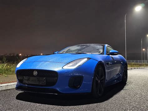 Купить б у Jaguar F Type I S 3 0 At 380 л с 4wd бензин автомат в ИЦ Сколково голубой Ягуар Ф