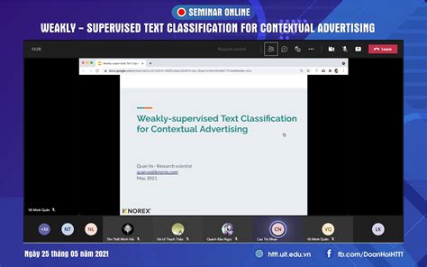 Seminar Weakly Supervised Text Classification For Contextual Advertising” Khoa Hệ Thống