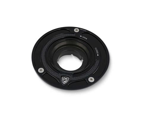 TSB01B Tappo Serbatoio Carburante Flangia Carbon Cnc Racing Ducati Streetfighter V4 S 2020 2022