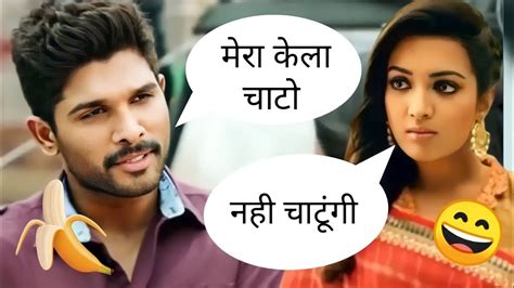 Allu Arjun New Hindi Dubbed Movie। South Movie। Funny Dubbing