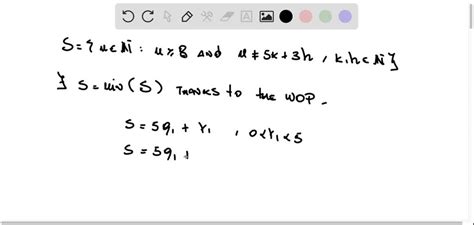 Solved Homework Problems Problem Use The Well Ordering Principle