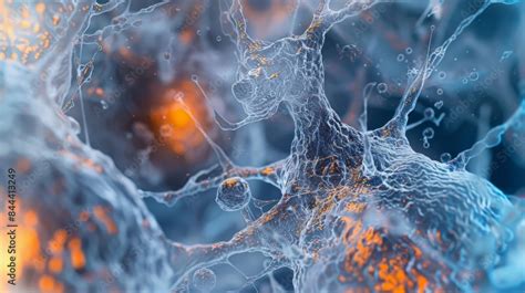 An Immunohistochemistry Image Showing The Distinct Patterns Of Actin Filaments And Microtubules