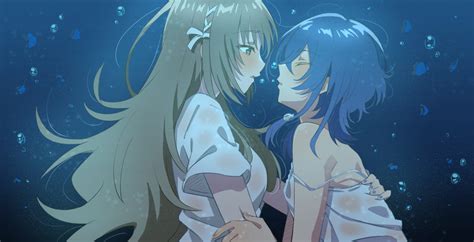 Misakino Kukuru And Miyazawa Fuuka Shiroi Suna No Aquatope Drawn By