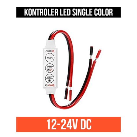 Jual Modul Kedip Strobo Mini Controller Otomatis LED Dimmer Kontroler