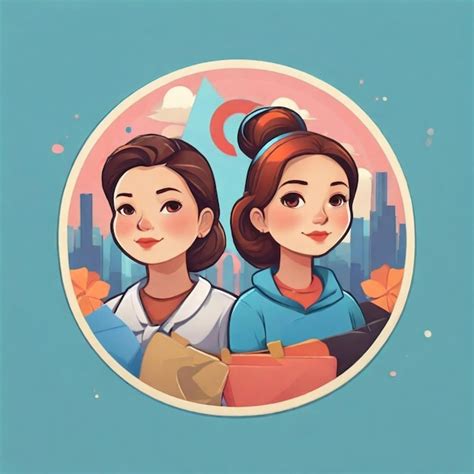 Premium Vector Gender Equality Cartoon Vector Background