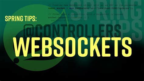 spring tips controllers websockets youtube